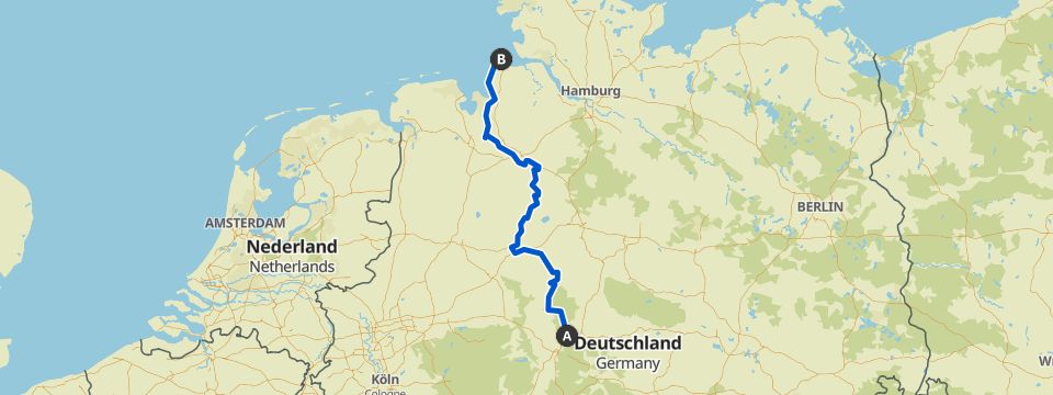 The Weser Cycle Path — from the Weserbergland to the North Sea